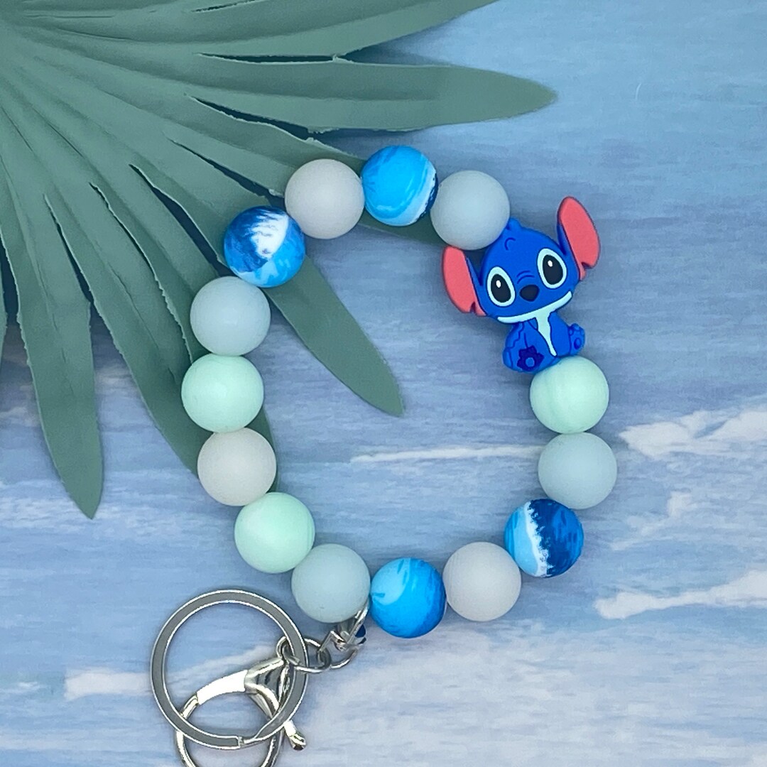 Alien 626 UV Sun Color Change Beaded Wristlet Key Fob - Etsy