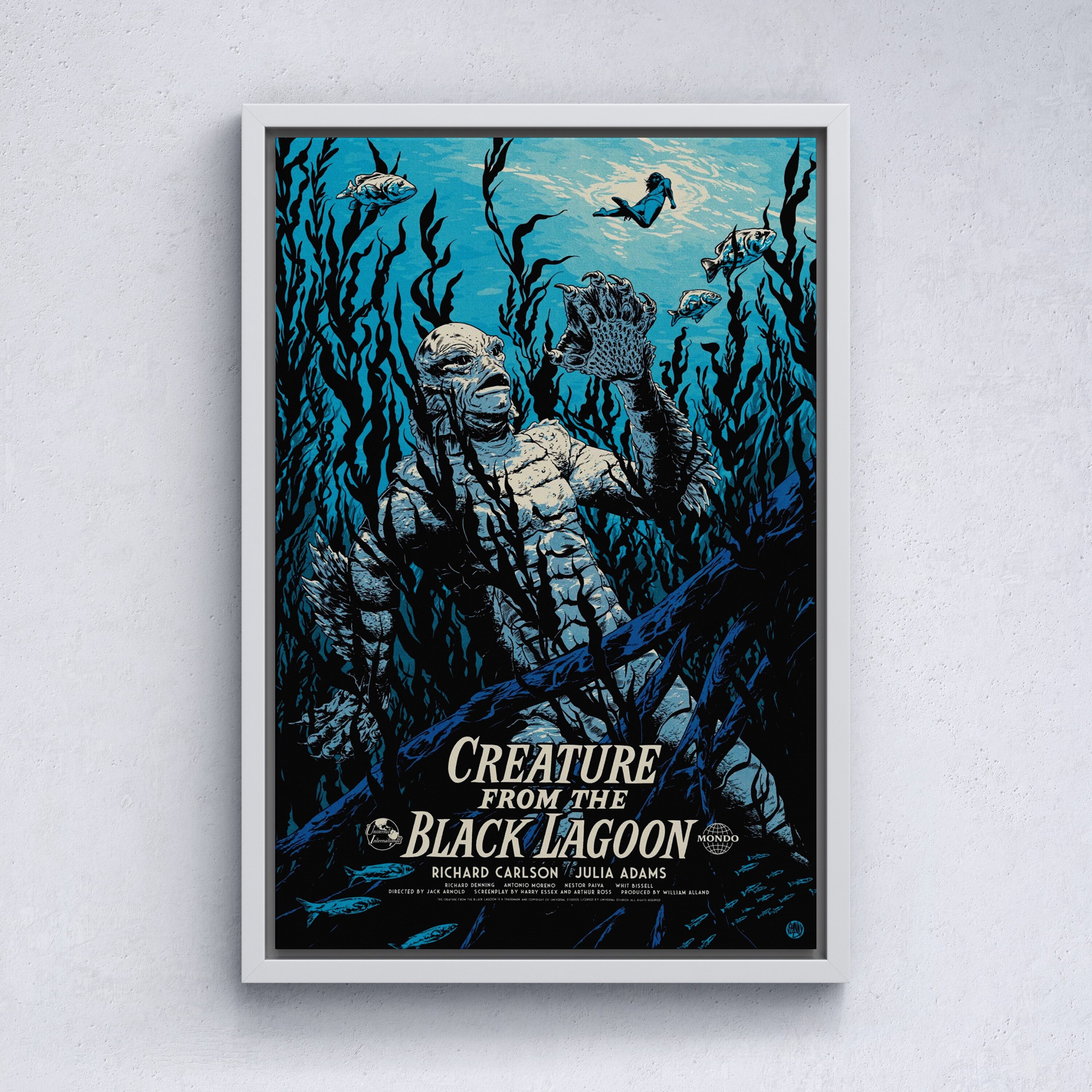 Creature From The Black Lagoon Mondo Poster