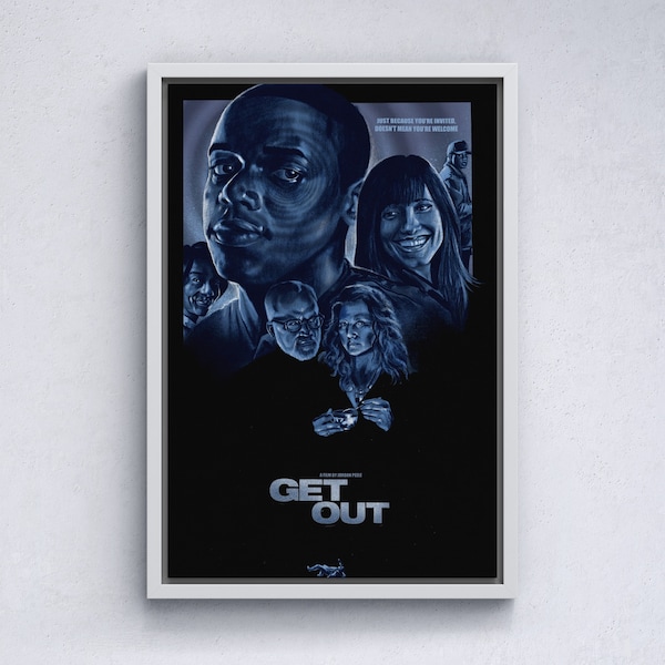 Get Out Movie Poster Canvas - Etsy