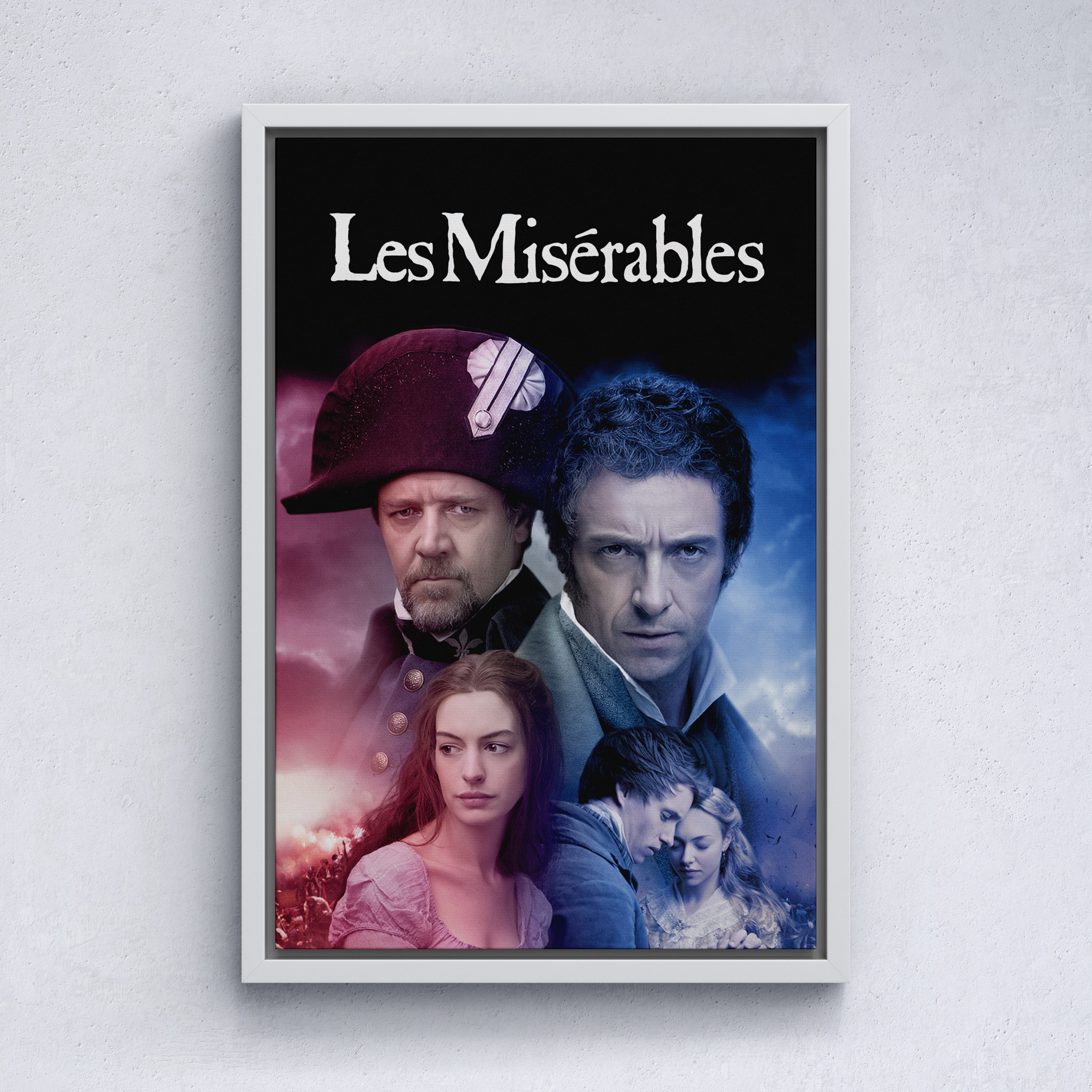 Hugh Jackman Les Miserables Poster