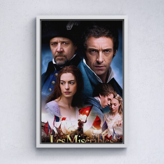 Hugh Jackman Les Miserables Poster