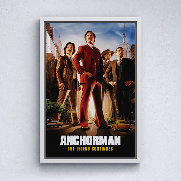 Anchorman Art - Etsy