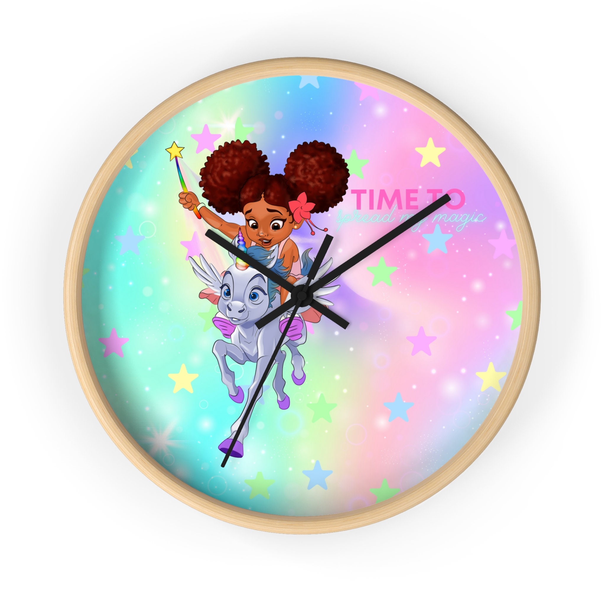 Time to Spread My Magic Unicorn Wall Clock - Etsy