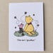 Sweet Farewell Card – Not Goodbye, Just See You Later – Cute Pooh Bear ...
