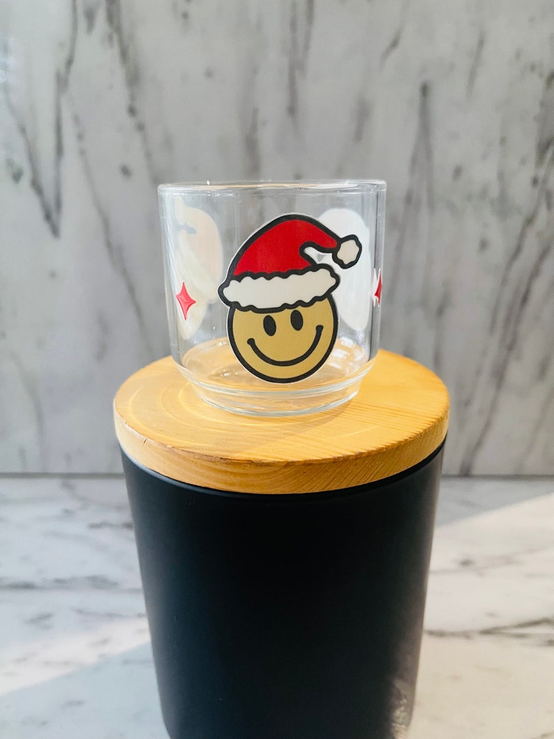 Smiley Face Santa Hat Espresso Cup 3oz Espresso Cup Cute - Etsy