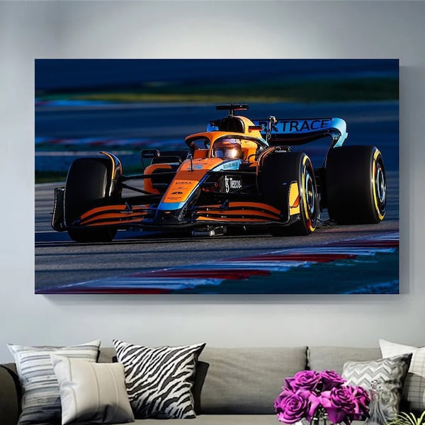 F1 Canvas Wall Art - Etsy