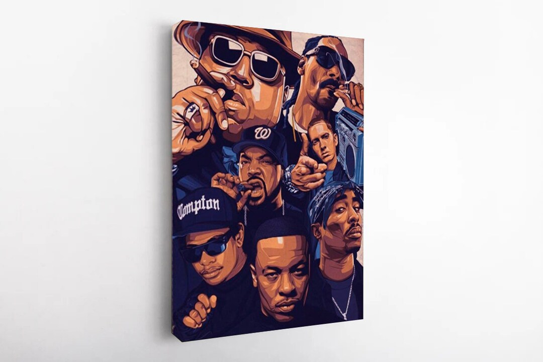 Legend Rappers Printable Poster Hip Hop Canvas Wall Art - Etsy