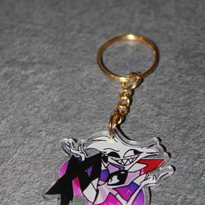Hazbin Hotel Key Chain - Etsy