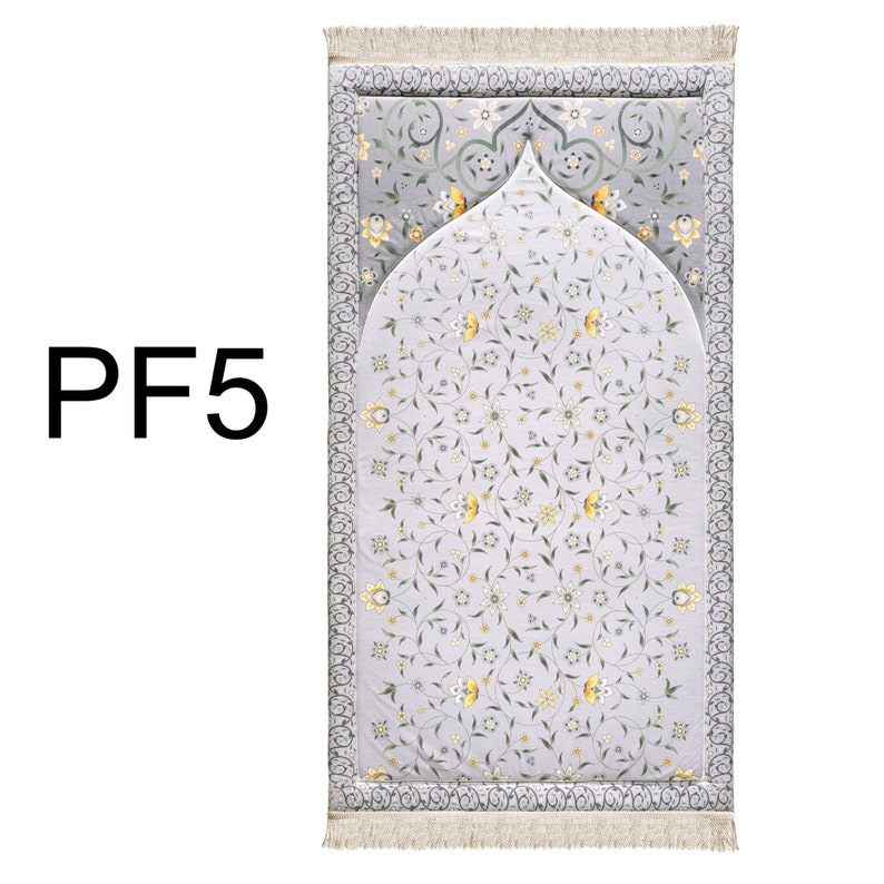 Premium Padded Prayer Rugs/mats Printed on a Soft Suede Fabric With 0.6 ...