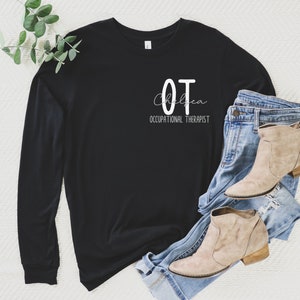 Personalized Occupational Therapist Shirt Custom OT Shirt - Etsy