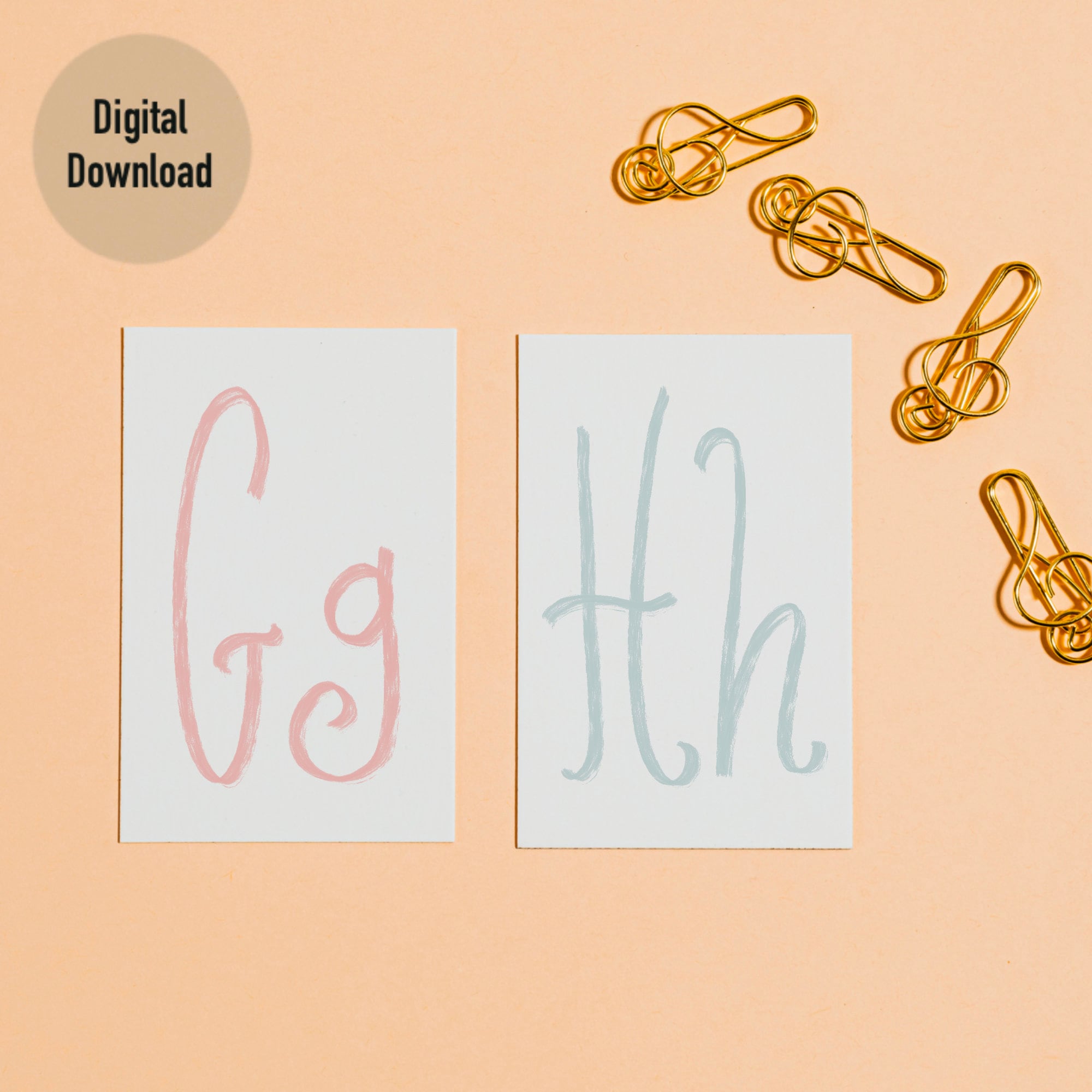 Printable Alphabet Flashcards. Early Literacy for Homeschool ...