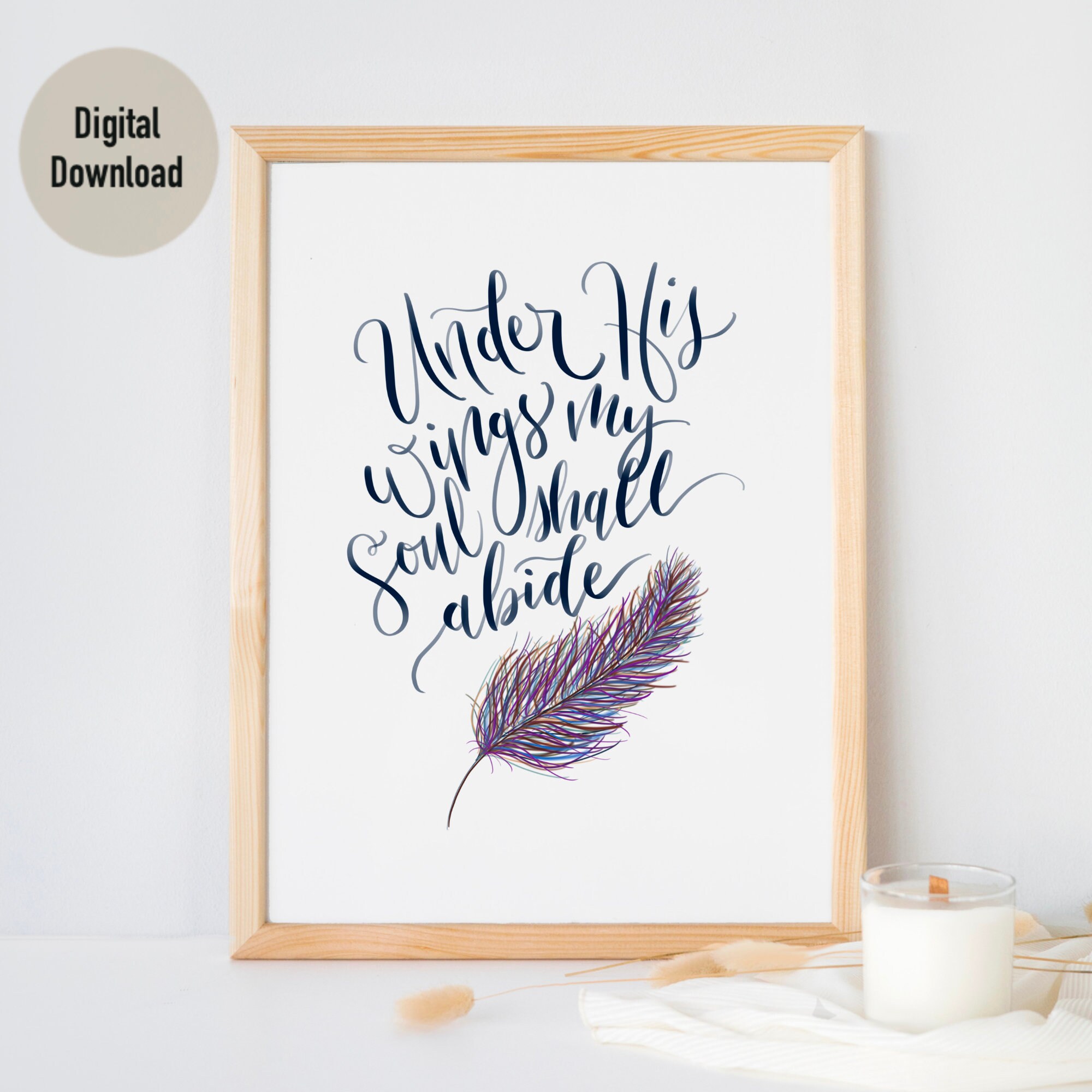 Hymns Printable Art, Modern Christian Wall Art, Song Lyrics, Scripture ...