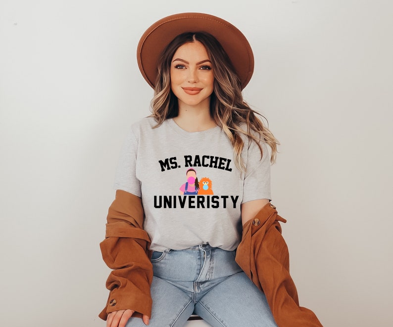 Ms. Rachel Apparel, Ms. Rachel Tee, Ms. Rachel University Shirt, Gift ...