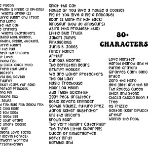 White Background Book Character Posters, Read Poster, Library Poster ...