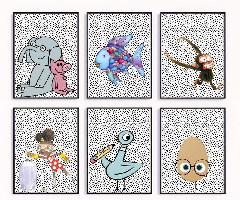 Character Posters, Book Character Posters, Classroom Decor, Classroom ...