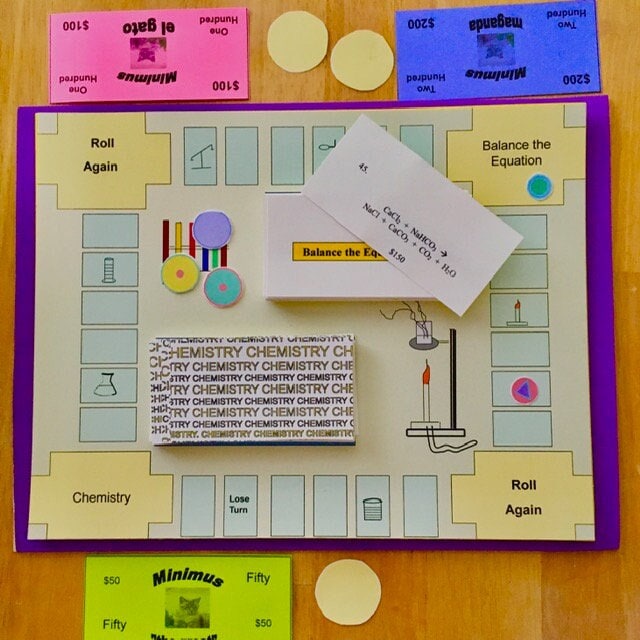 Chemistry Game - Etsy