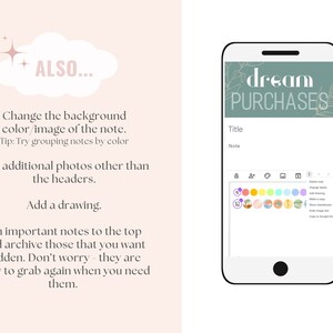 Google Keep Headers: 50 Canva Template Designs, Note Taking, Planner ...