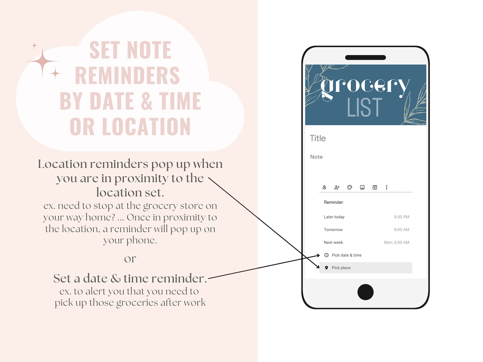 Google Keep Headers: 50 Canva Template Designs, Note Taking, Planner ...