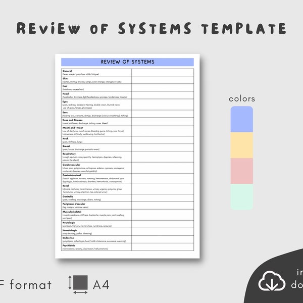 Review Template - Etsy