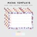 MOINA Template/ Muscle Anatomy Template/ Muscle Origin Insertion Nerve ...