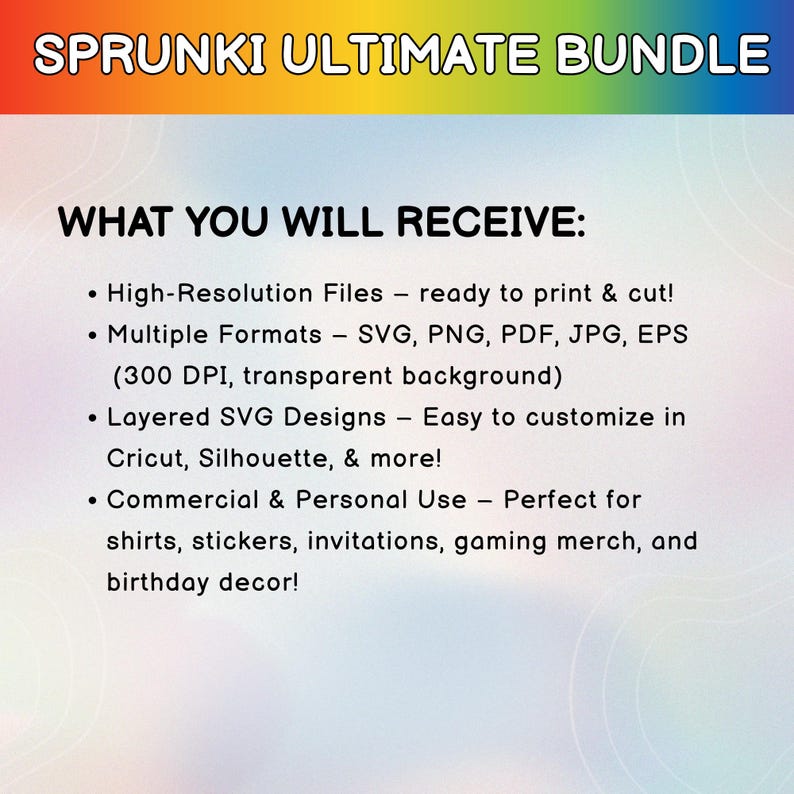 160 Incredibox Ultimate Sprunki Svg Bundle Sprunki Beats Gaming Clipart ...