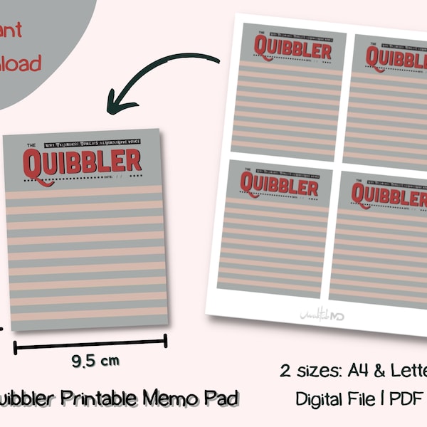 Quibbler Print - Etsy UK