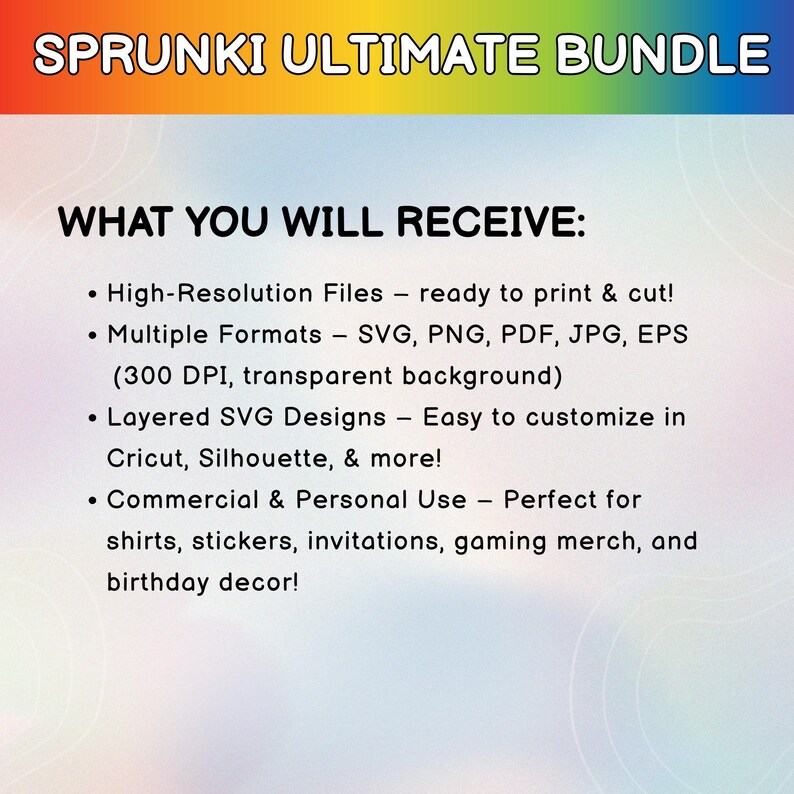 160 Sprunki Ultimate Incredibox Svg Bundle Sprunki Beats Gaming Clipart ...