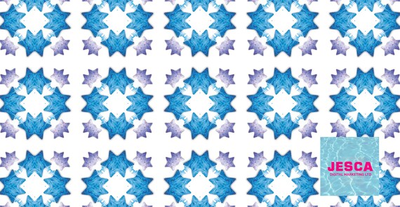 Baby Blue Star Pattern Instant Print Digital Download PNG - Etsy