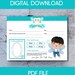 Printable Tooth Fairy Report for Boys /tooth Fairy Letter / Tooth Fairy ...