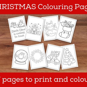 27 Printable Christmas Colouring Pages - 27 Cute Christmas Colouring ...