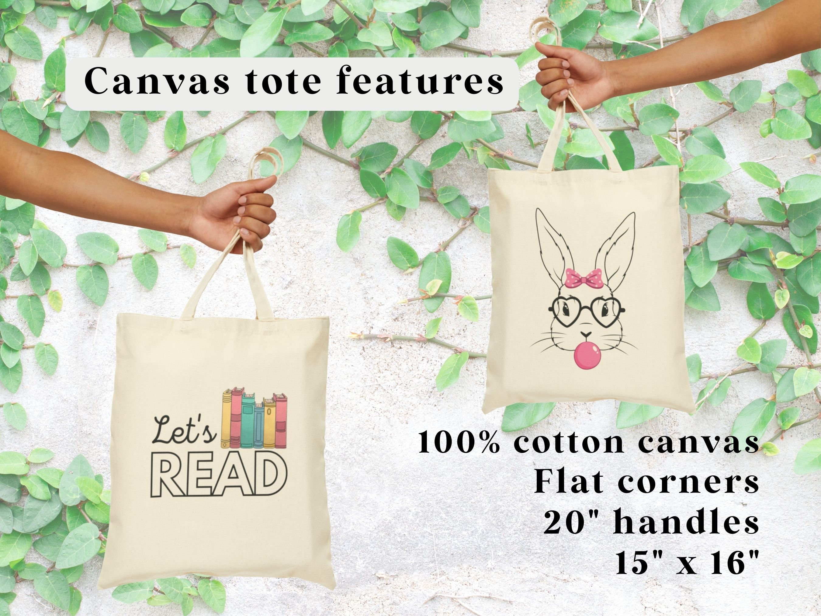 Hooray It's Library Day, Library Bag, Bookish Tote Bag, Book Lover Gift ...