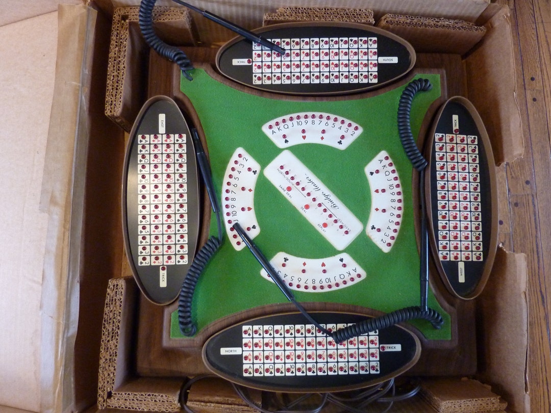 The Bridge Master Electronic Bridge Game, Model 0100-A, Serial Number ...