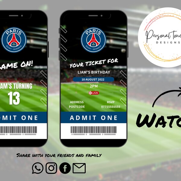 Paris Saint Germain - Etsy