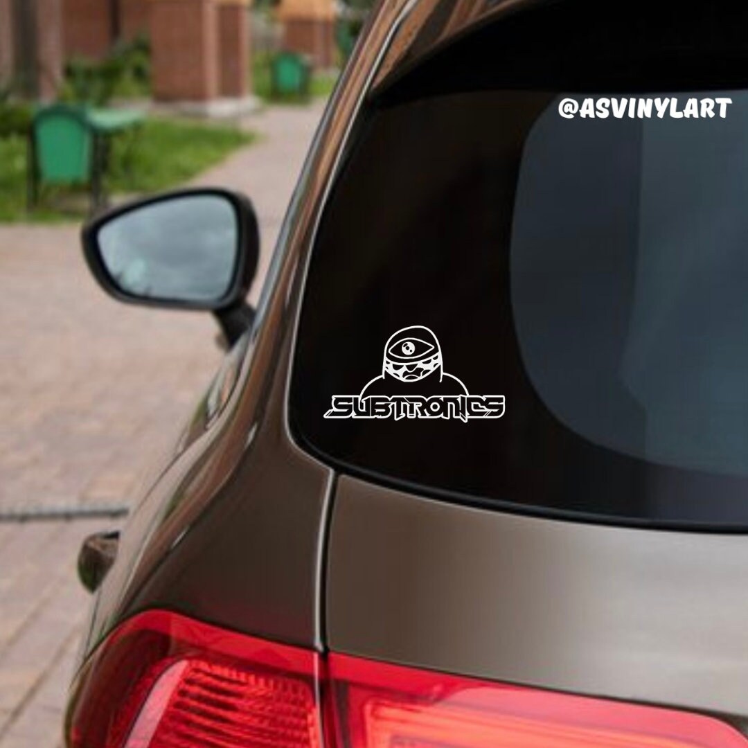 Subtronics, Bass, Riddim, Trap, DJ Vinyl Car Decal, Laptop, EDM ...