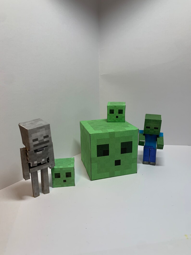 Minecraft Printable Paper Block Paper Instant Download Print to Print ...