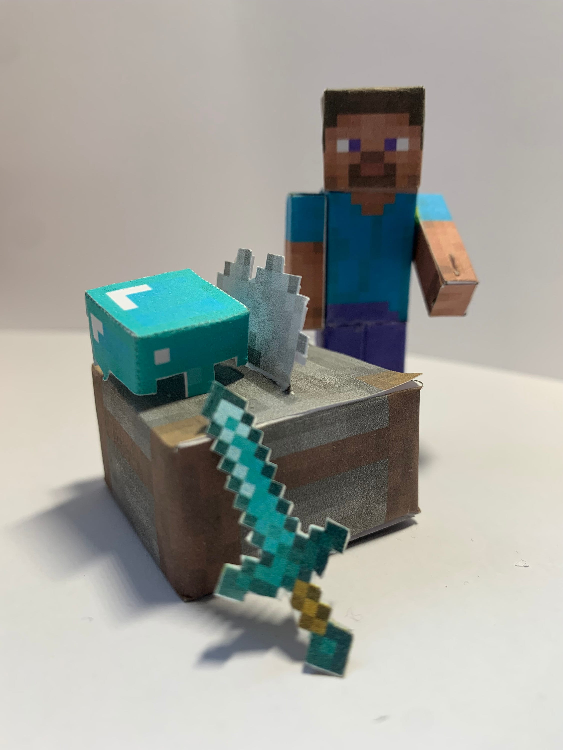 Minecraft Printable Paper Block Paper Instant Download Print to Print ...