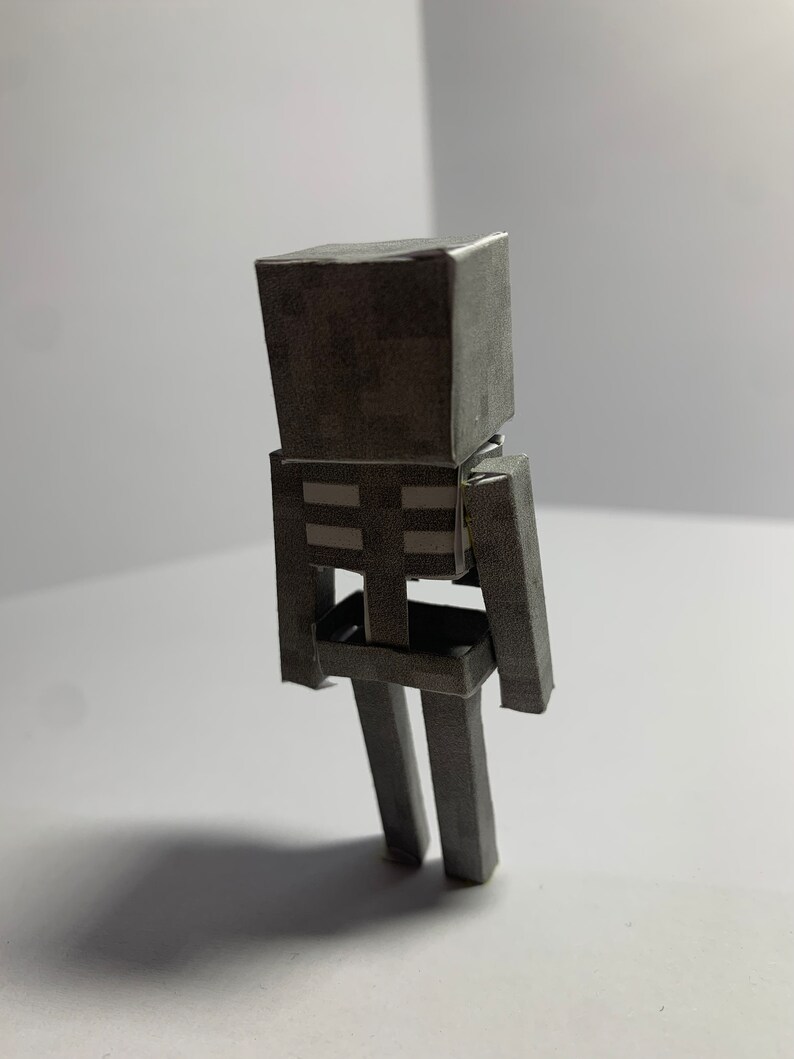Minecraft Paper Block Gift Idea Minecraft Character Paper Instant ...