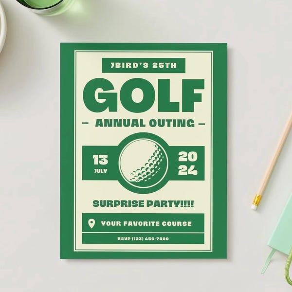 Golf Outing - Etsy