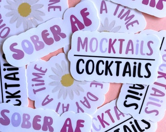 Sober Stickers - Etsy