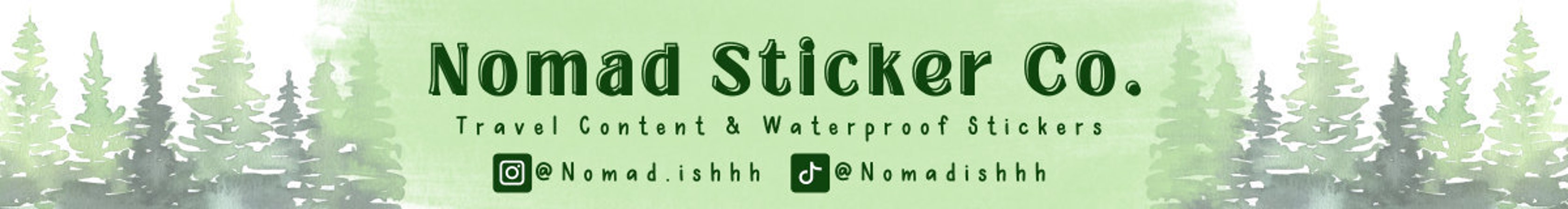 NomadStickerCompany - Etsy