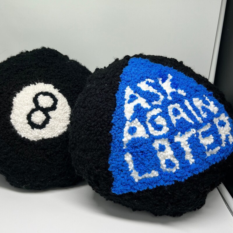8 Ball Pillow - Etsy