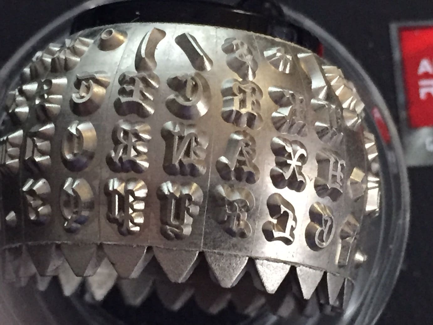 Extremely Rare IBM Selectric III Olde English 10/12 Typewriter Element ...