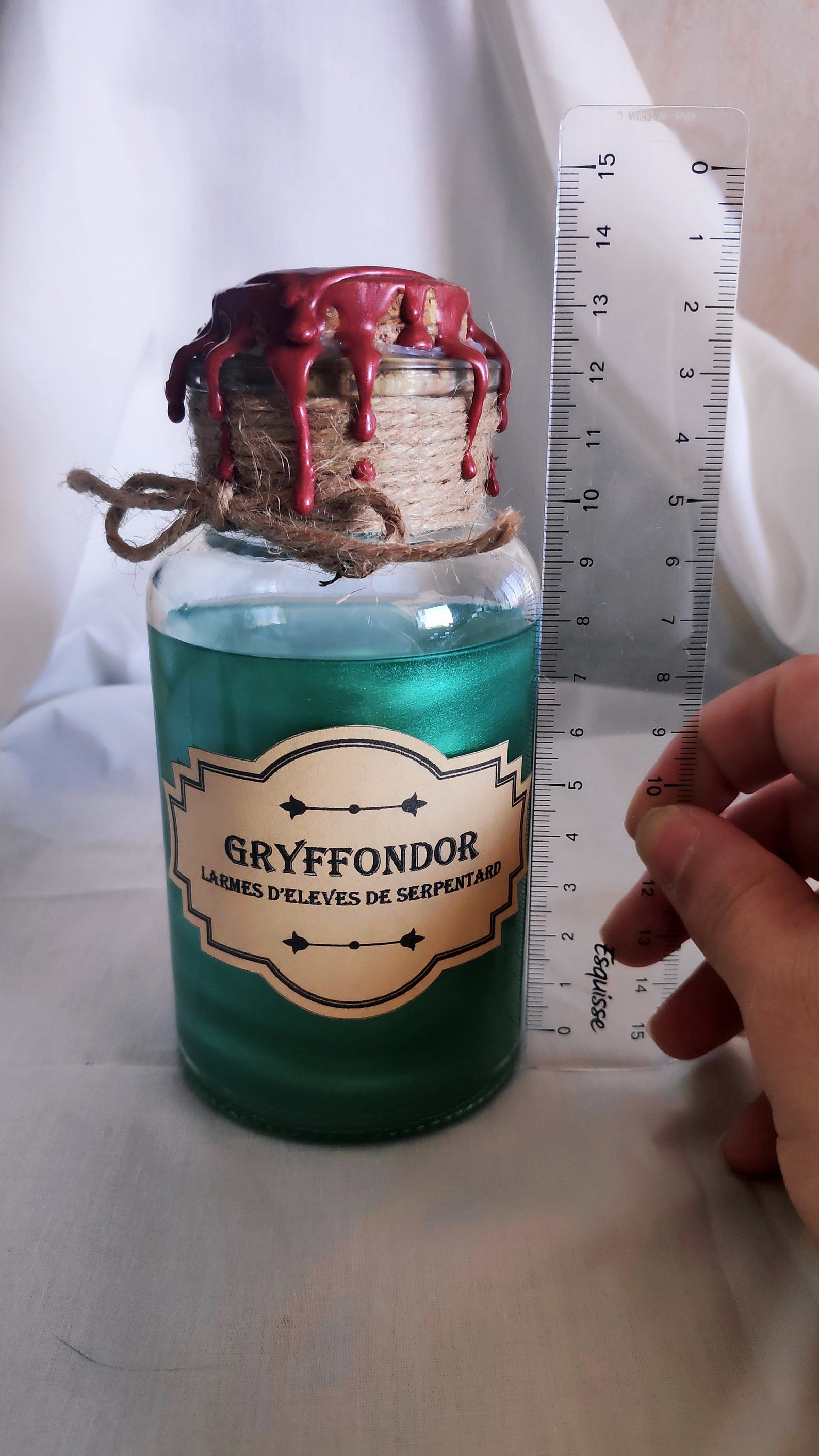 Harry Potter Style Vial and Potion 250 Ml Gryffindor House Slytherin ...