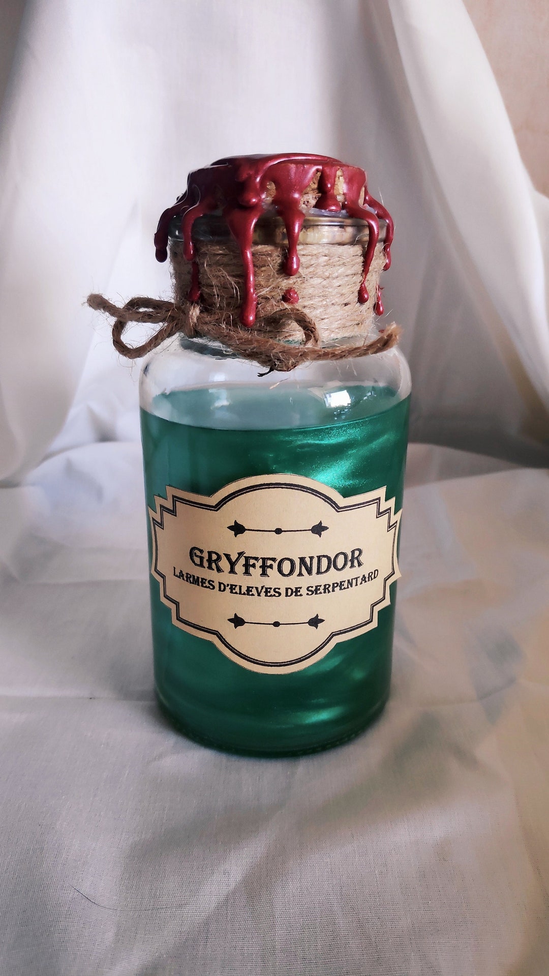 Harry Potter Style Vial and Potion 250 Ml Gryffindor House Slytherin ...