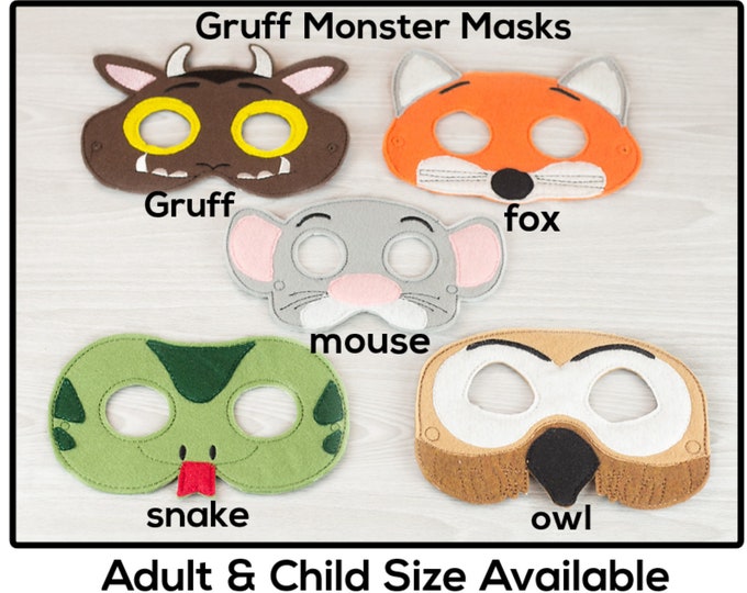 Christmas Gruffalo Costume for Kids Monster Children Costume Christmas ...