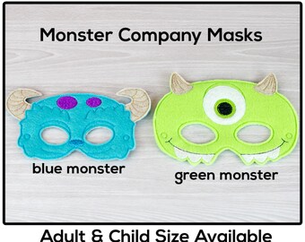 Green Monster Mask - Etsy