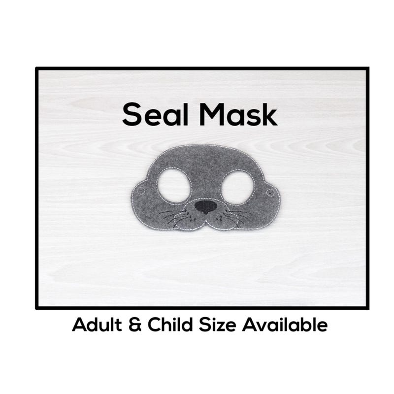 Seal Mask - Etsy