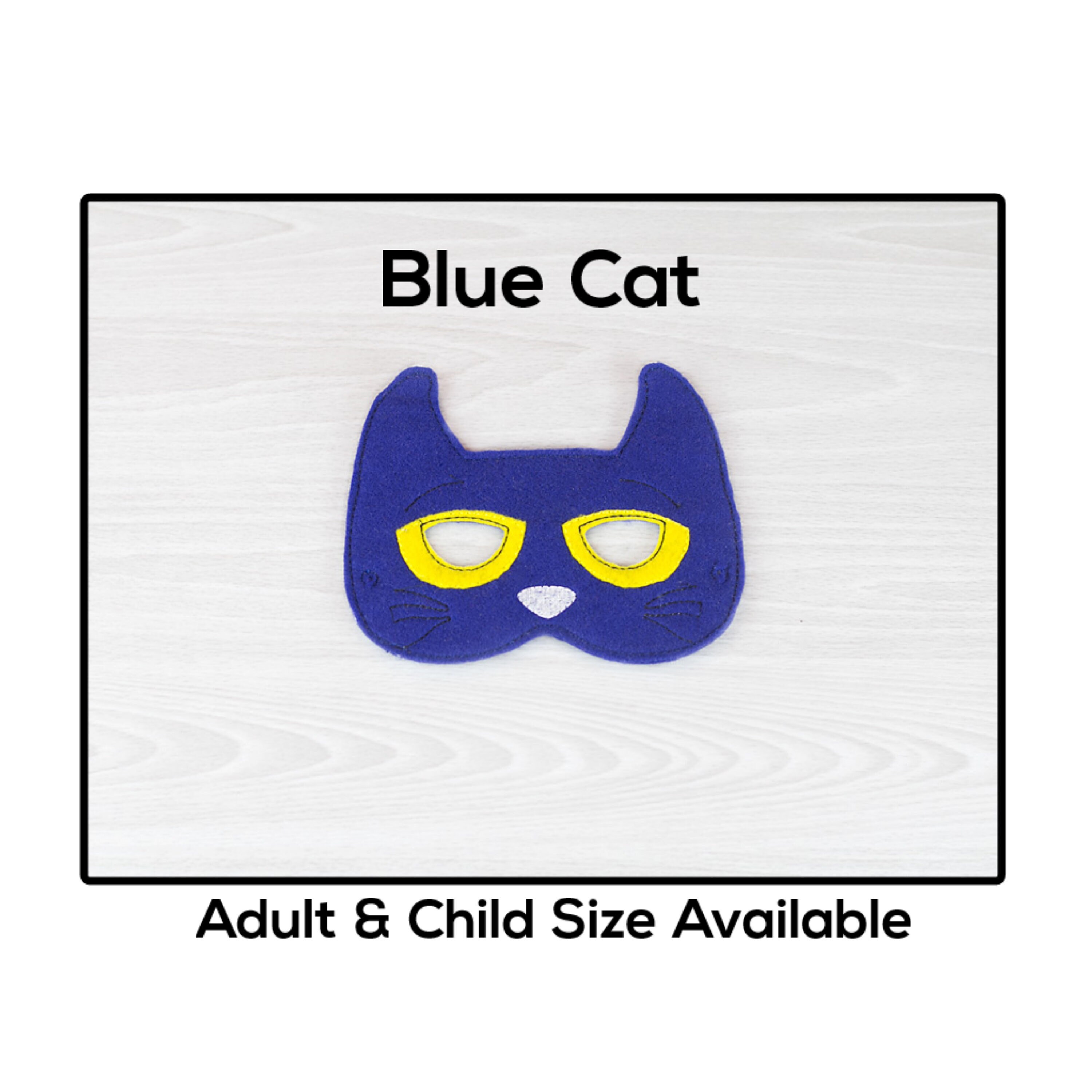Pete The Cat Mask