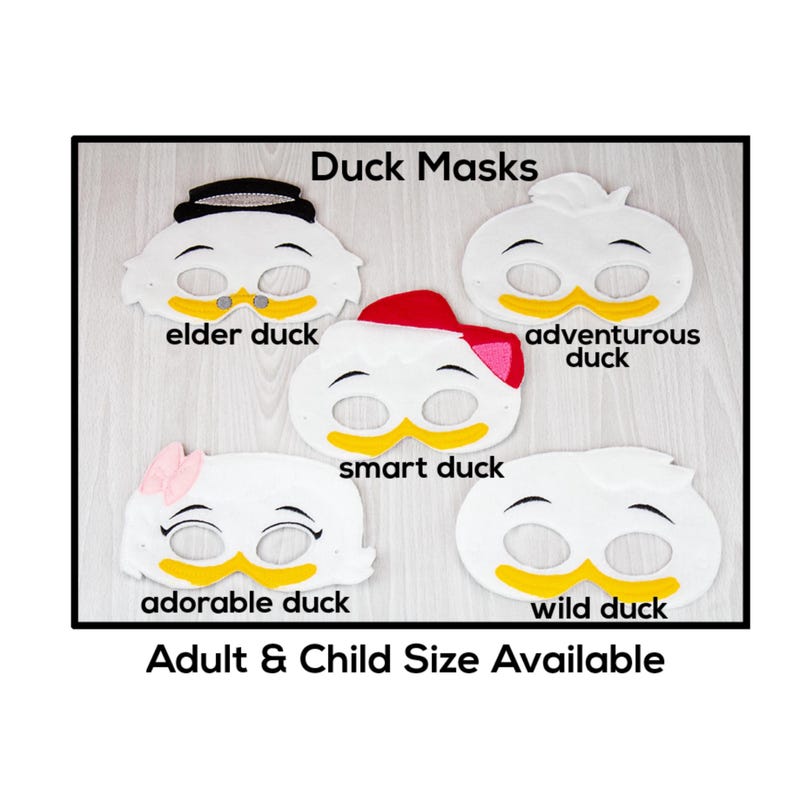 Duck Mask - Etsy