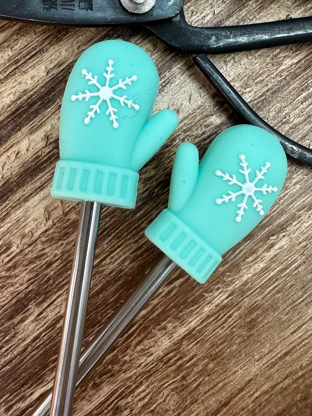 Mittens- Stitch Stoppers - Knitting Needle Point Protectors - Knitting ...